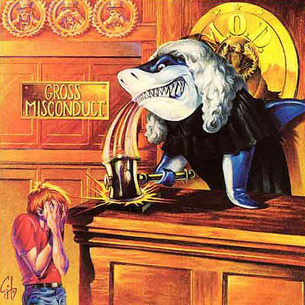 Metal album covers featuring sharks