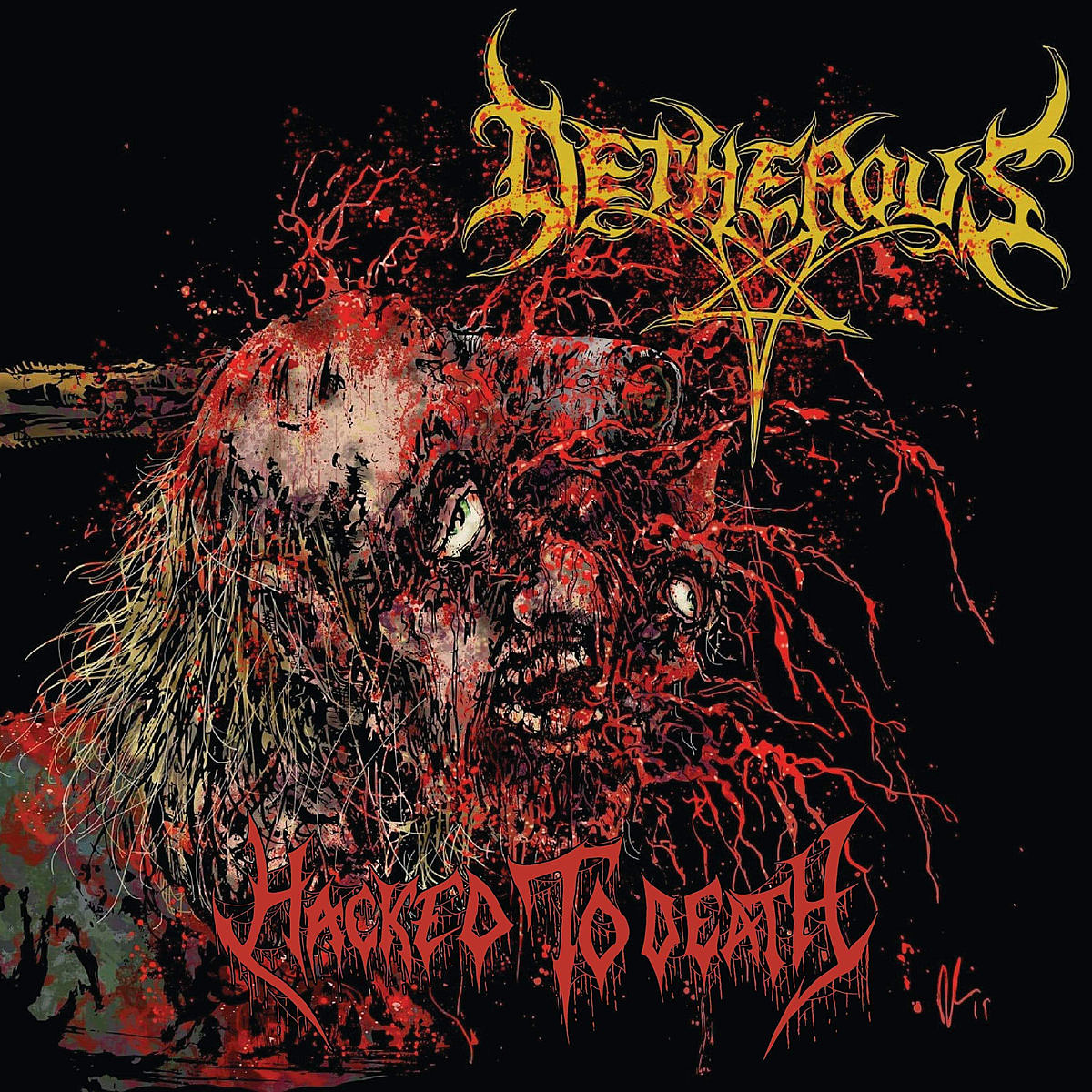Detherous Champions Invincible Thrash Metal on "Hacked to Death"